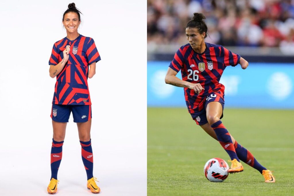 Chi è Carson Pickett, prima calciatrice con disabilità della Nazionale USA